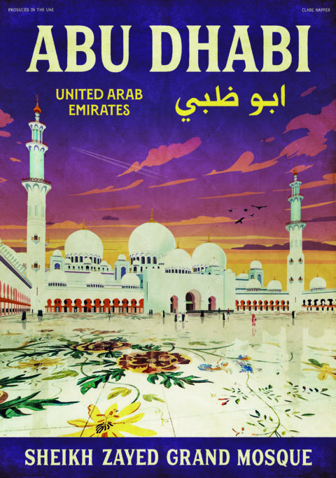 Meet the Artist: Clare Napper, the Creator of “Highlife Dubai” Vintage ...