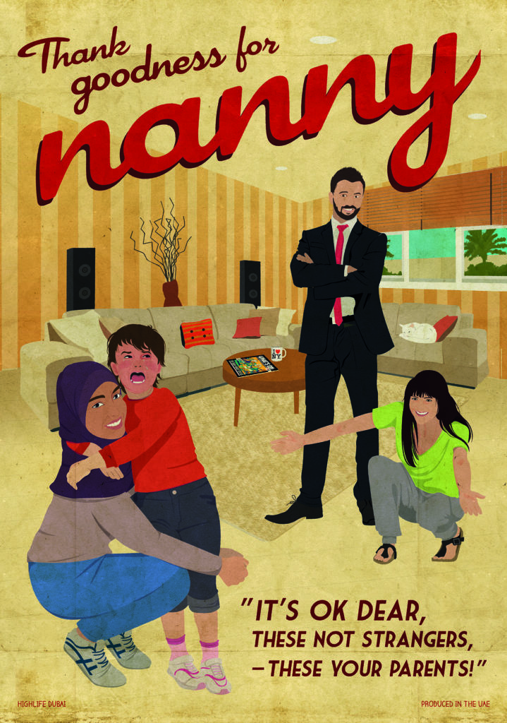 Meet the Artist: Clare Napper, the Creator of “Highlife Dubai” Vintage ...