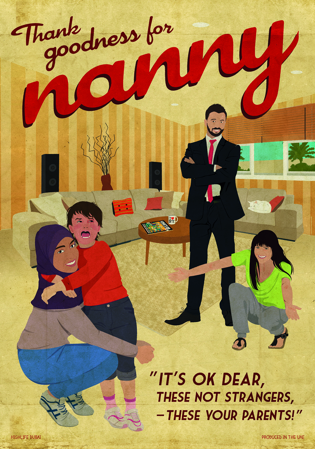 Meet the Artist: Clare Napper, the Creator of “Highlife Dubai” Vintage ...