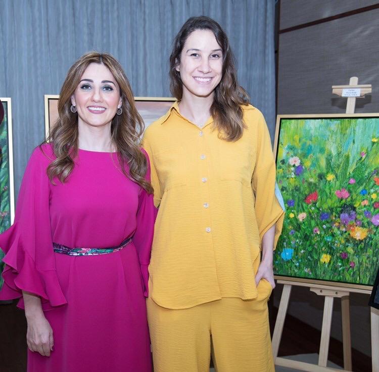 Meet the Artist: Nada Al Barazi and Her Solo Art Exhibition “Nagham ...
