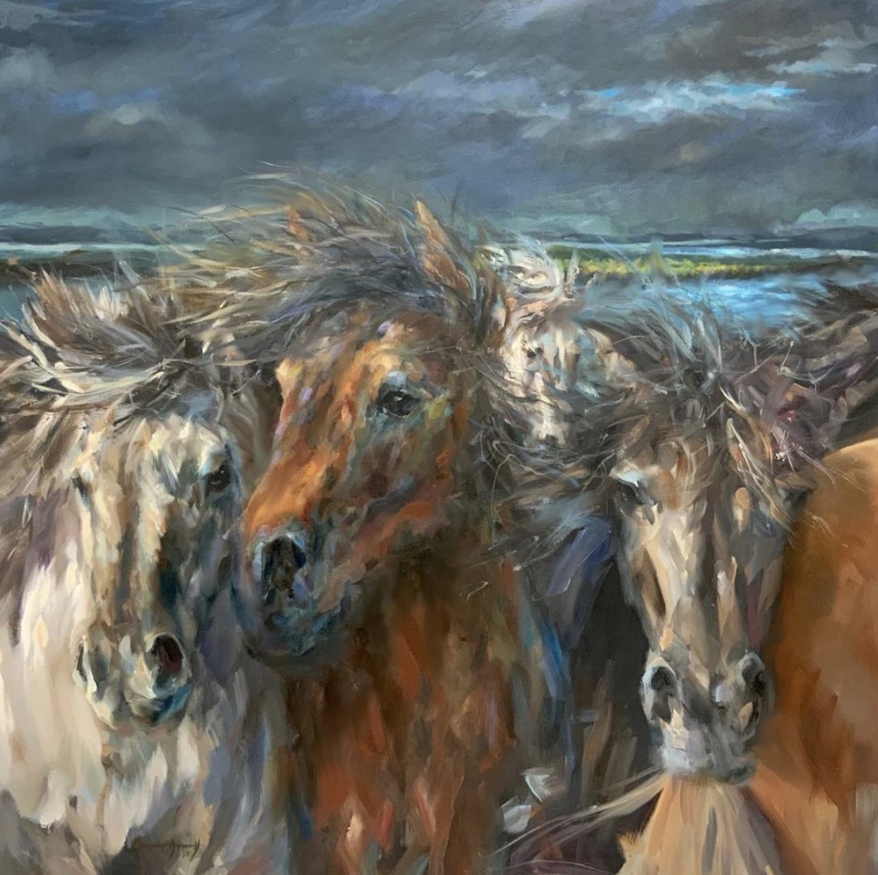UAE Based Artists that Capture Equine Portraiture - Arte & Lusso