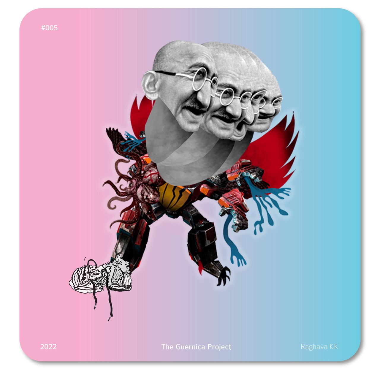 Volte Art Projects: The Guernica Project by Indian artist Raghava KK ...