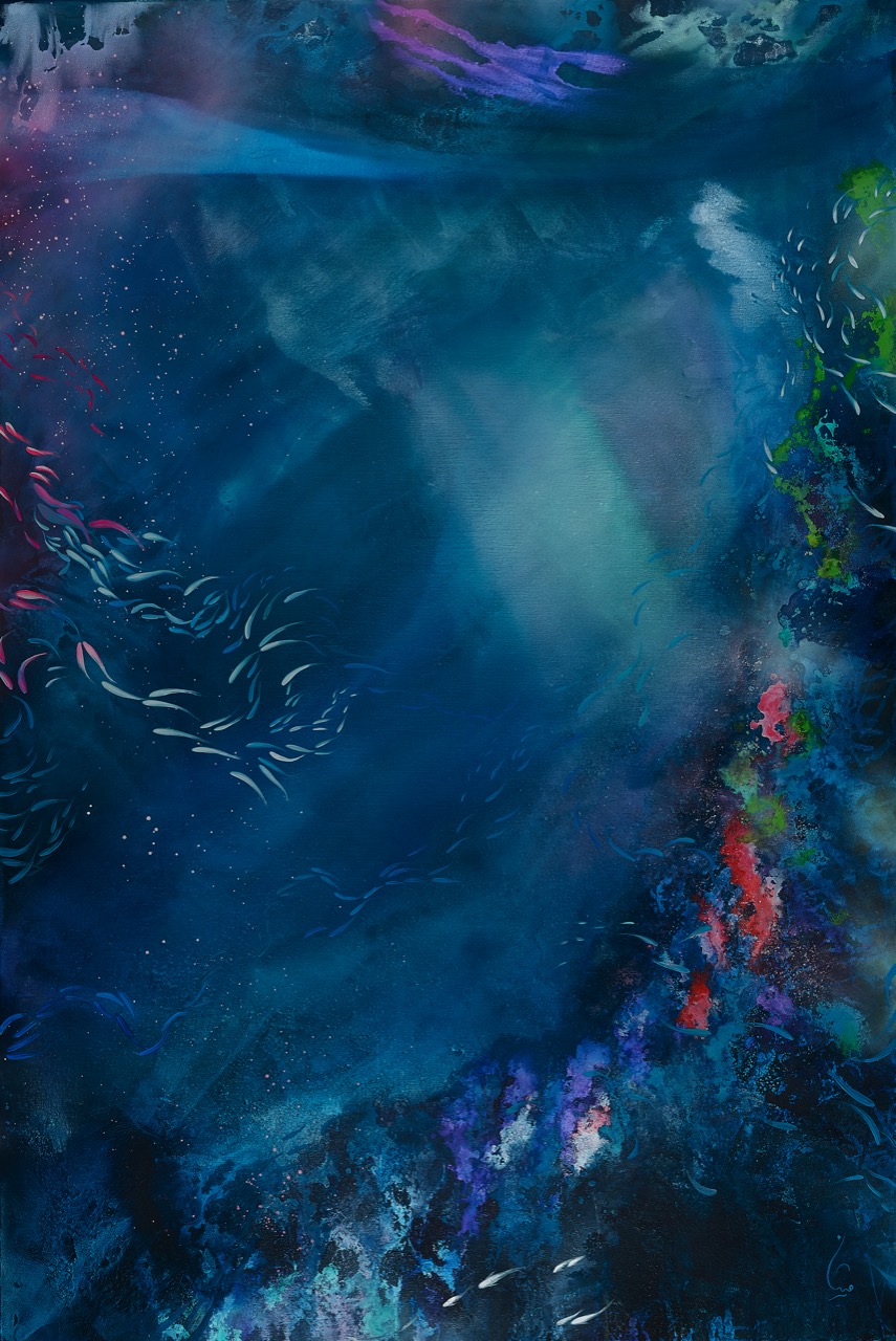 RHYTHMS OF THE DEEP Solo Exhibition by Her Highness Sheikha Maytha Bint ...